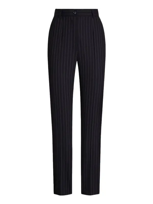 Dolce & Gabbana Dolce Gabbana Pinstripe Tailored Pants - Multi-color