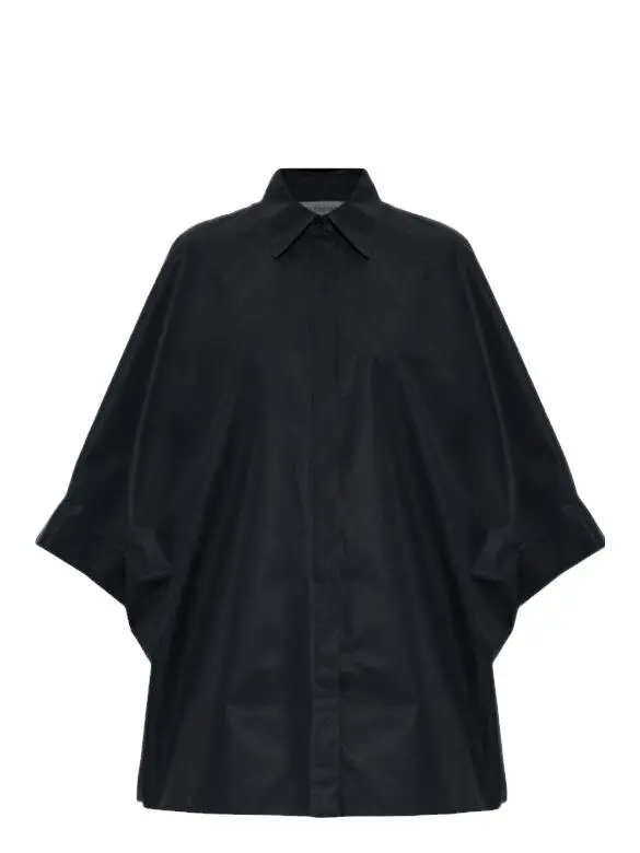 Balenciaga Long-sleeved Shirt - Black