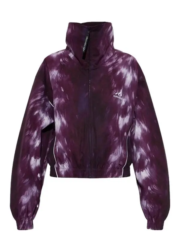 Balenciaga Sports Ski Casual Jacket - Purple