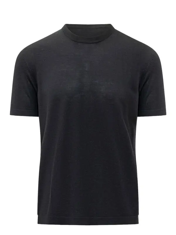 Zegna Trofeo 15mil15 Crew-neck T-shirt - Black