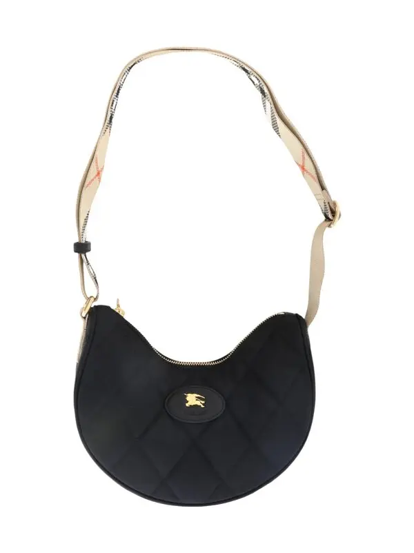 Burberry Ll Horseshoe Crossbody Nyn Bags - Black