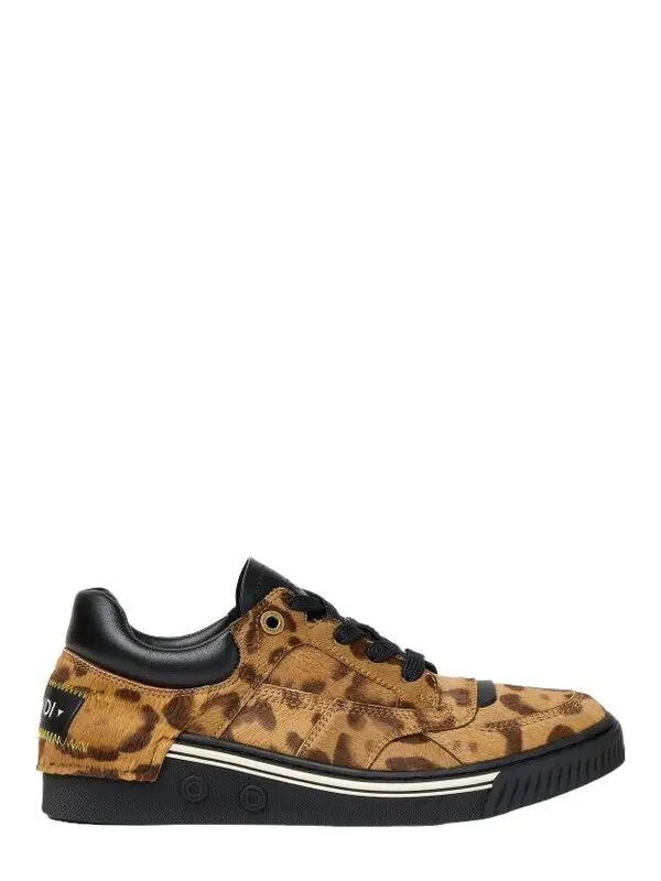 Fendi Fender Trainers - Brown