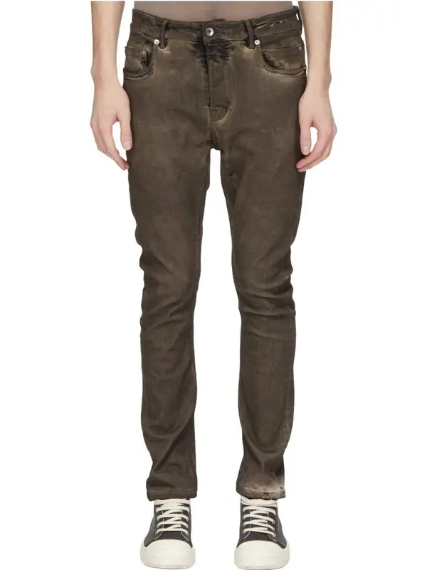 Rick Owens Belt-loop Jeans - Taupe