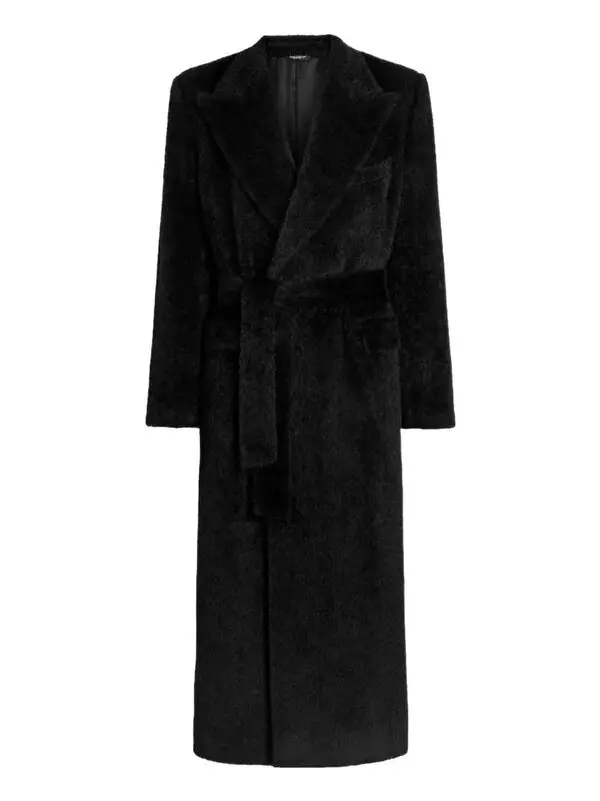 Dolce & Gabbana Double-breasted Coat - Black