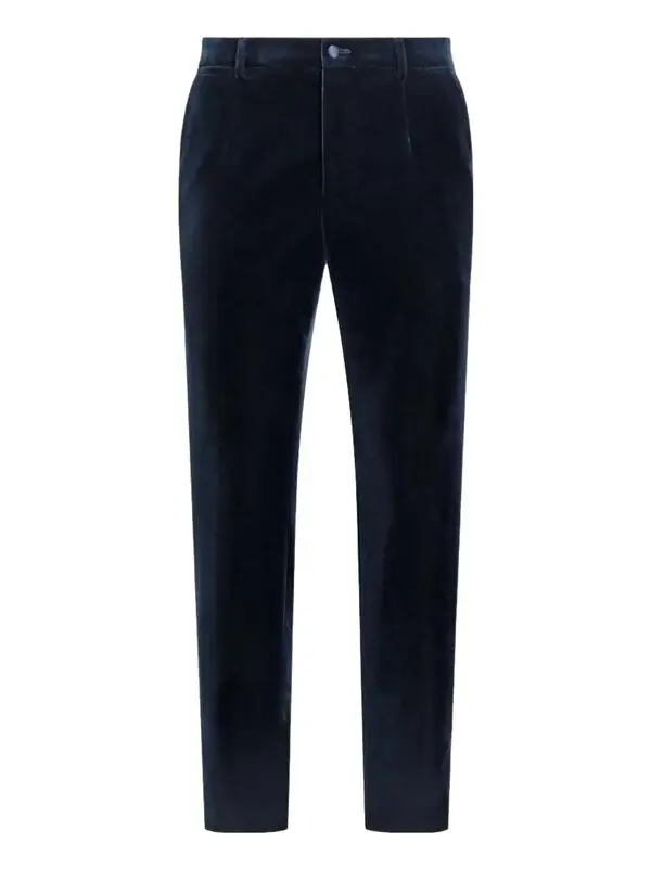 Dolce & Gabbana Velvet Trousers - Blue
