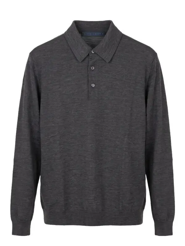 Kiton Long-sleeve Polo Shirt - No