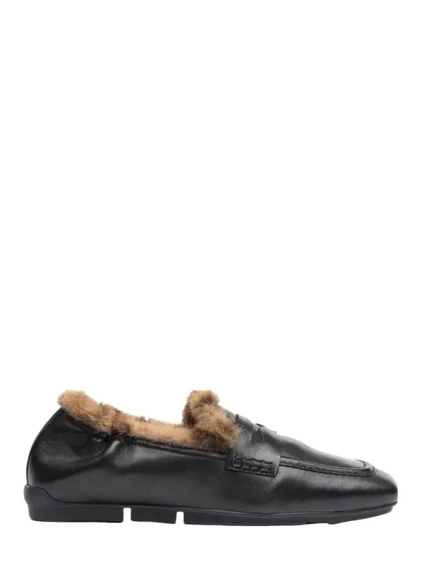 Ash Barkley Fur Nappa /fake Fur Leopard - Black