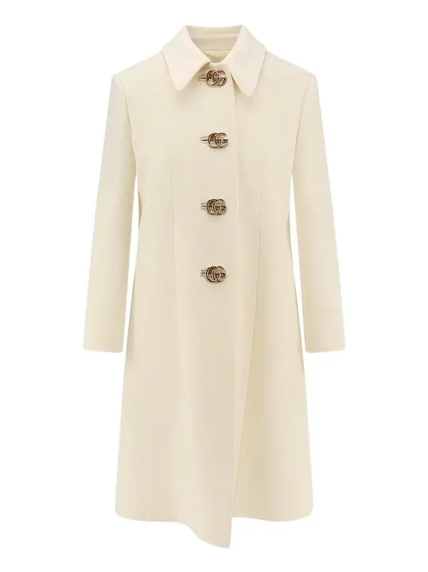 Gucci Wool Coat - Multicolor