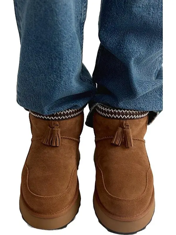 EMU AUSTRALIA Emu Mim Tassel Boots - Chestnut