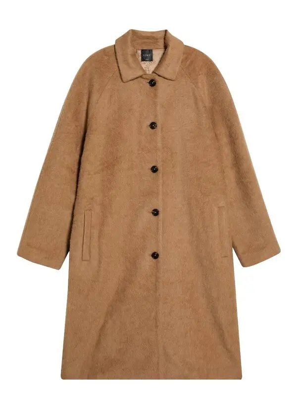 LESET Sophie Hair Car Coat - Camel