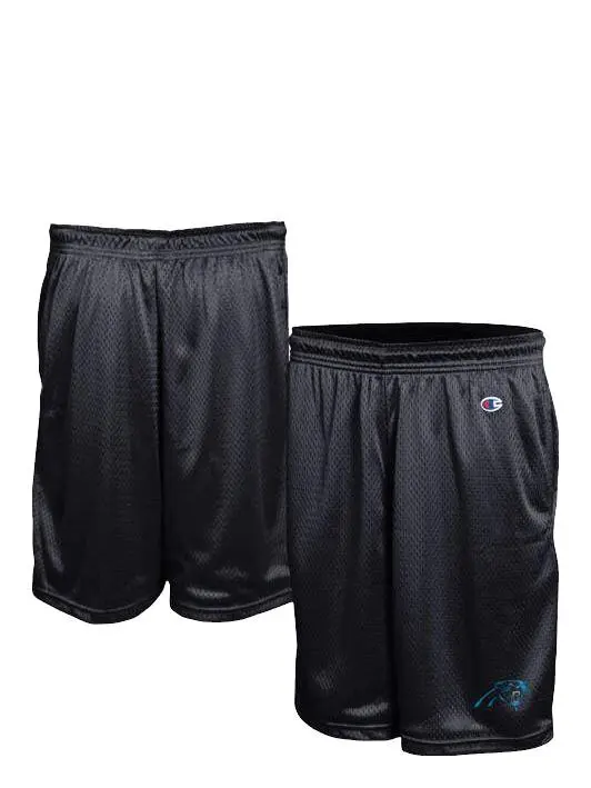 Champion Carolina Panthers Classic Mesh Shorts - Black