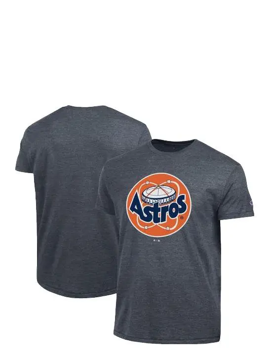 Champion Houston Astros Cooperstown Logo Tri-blend T-shirt - Navy