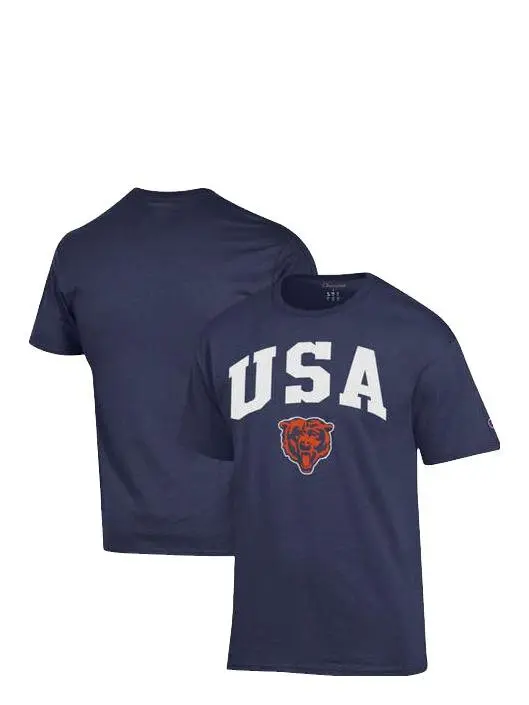 Champion Chicago Bears Americana T-shirt - Navy