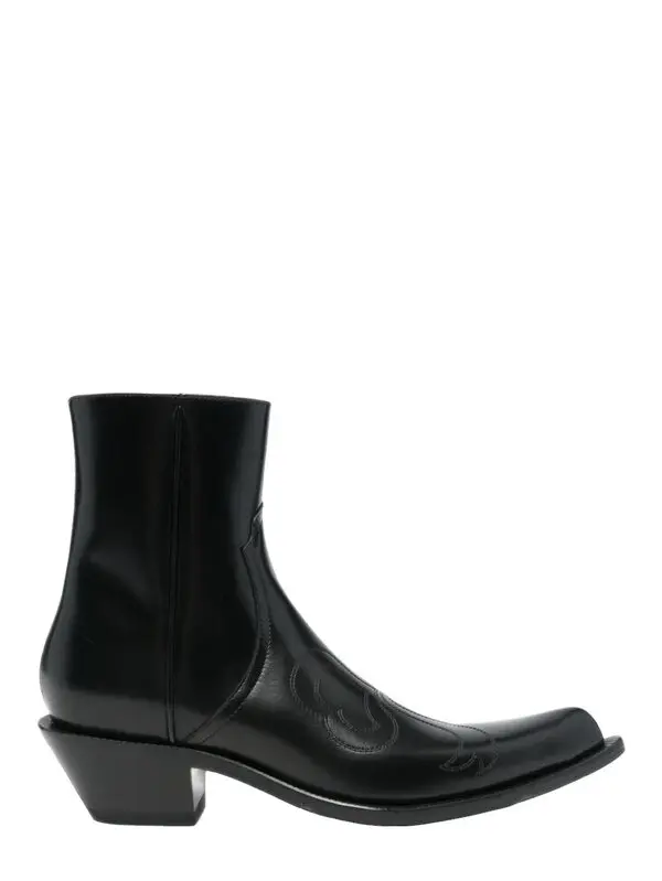 Acne Studios Leather Ankle Boots - Multicolor