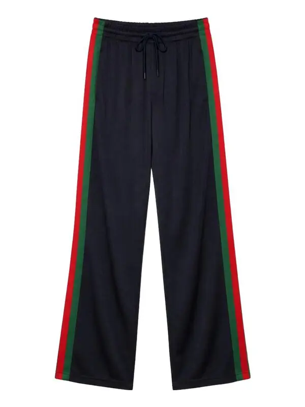 Gucci Web Deatail Trousers - Multicolor