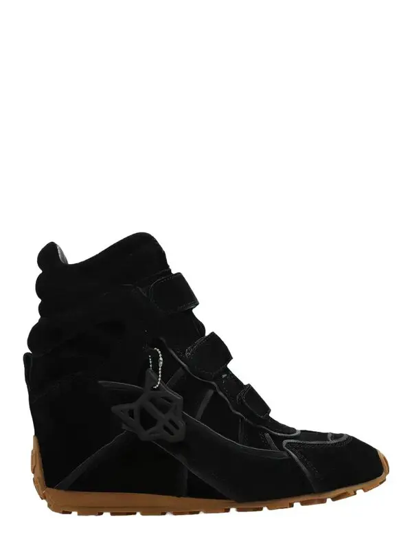 NAKED WOLFE Element Touch-strap Sneakers - Black