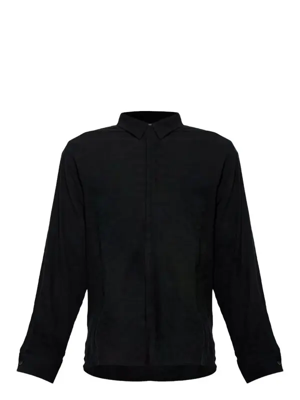 POST ARCHIVE FACTION Concealed-fastening Lightweight Jacket - Black