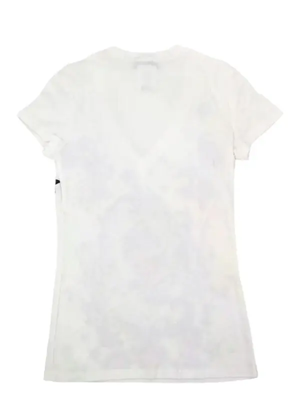 Dior Rhinestone-embellished Graphic-print T-shirt - White