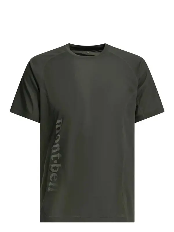 MONTBELL Logo-print Raglan-sleeve T-shirt - Grey