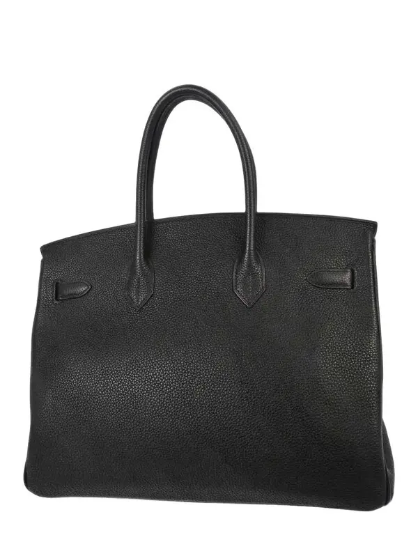 Hermès 2003 35 Birkin Togo Tote Bag - Black