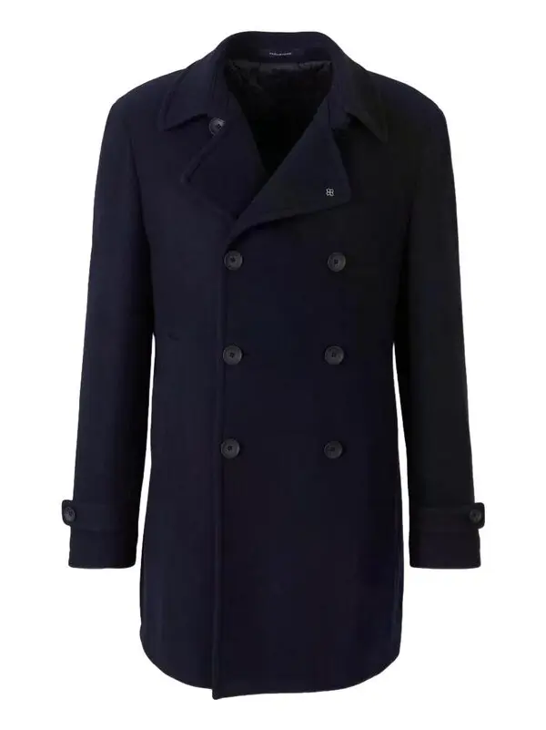 Tagliatore Double-breasted Coat - Blue