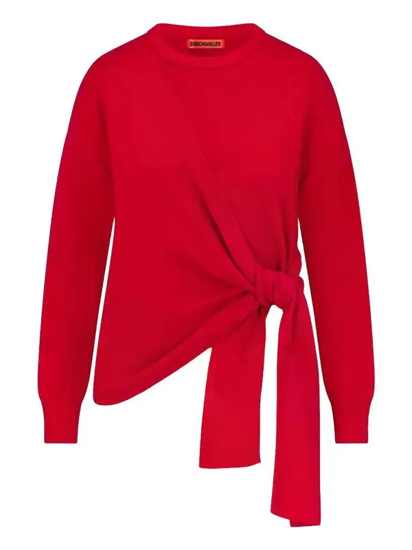 SIMONMILLER Vista Tie-fastening Sweater - Red