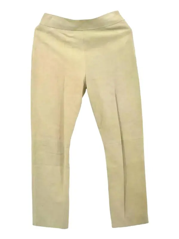 Loewe 2011 Long Suede Trousers - Neutrals