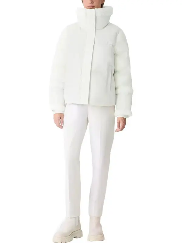 Mackage Lydana Shearling-trim Jacket - White