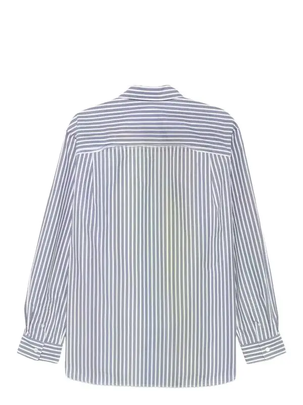 A.p.c. Malo Striped Shirt - Blue
