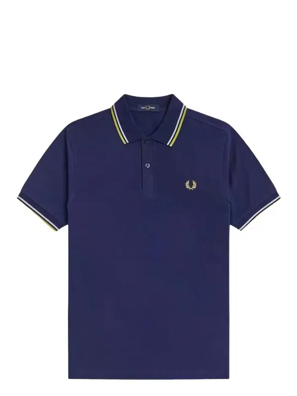 Fred Perry M3600 Twin-tipped Polo Shirt - Blue