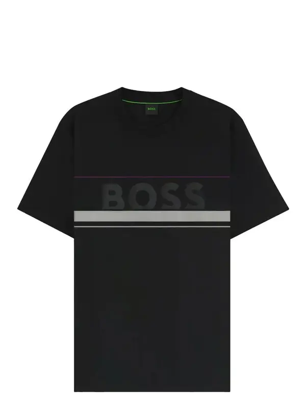 BOSS Logo-graphic T-shirt - Black