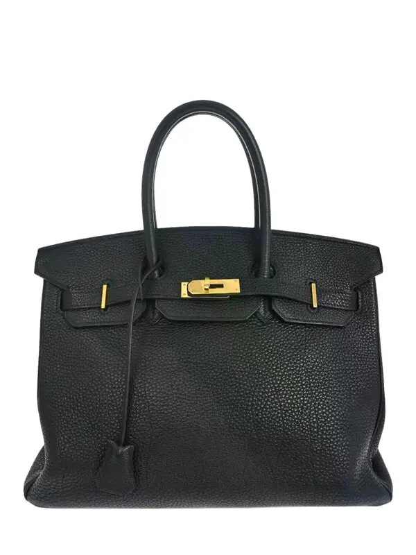 Hermès 2003 35 Birkin Tote Bag - Black
