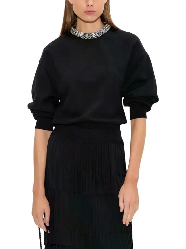SIMONMILLER Lillian Crystal-embellished Sweater - Black