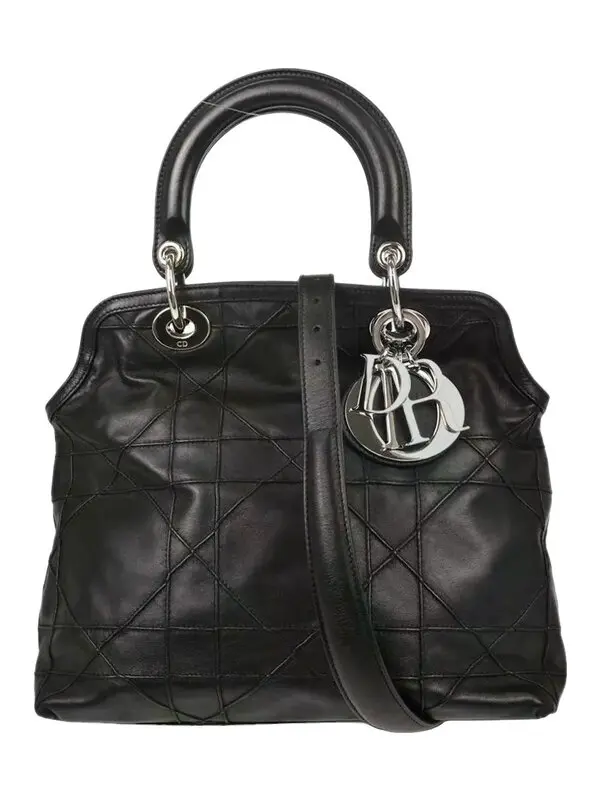 Dior Cannage Granville Tote Bag - Black
