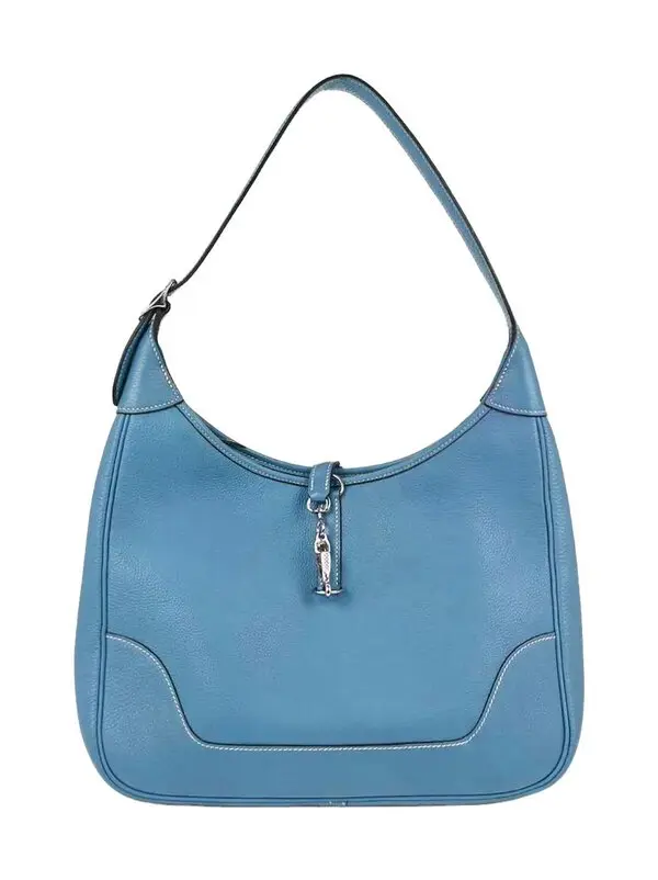 Hermès 1999 31 Trim Tote Bag - Blue