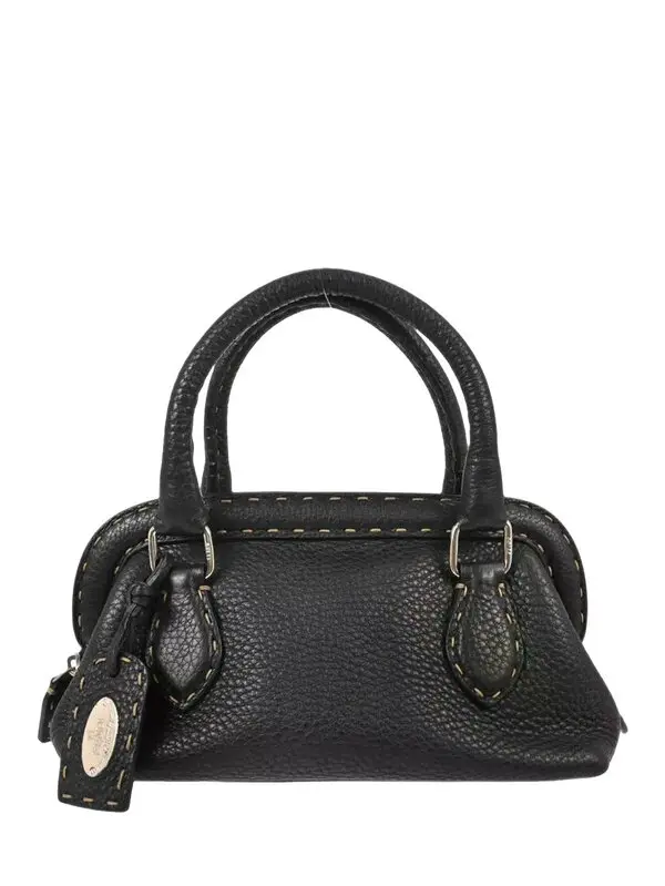 Fendi Selleria Shoulder Bag - Black