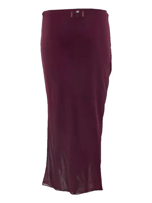 ANIYE BY Stretch Midi Skirt - Red