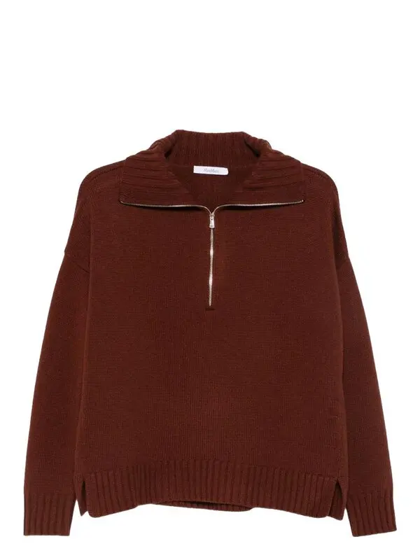 Max Mara Cashmere Turtle-neck Sweater - Multicolor