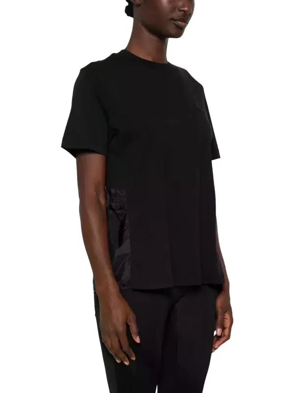 Moncler Panelled T-shirt - Black