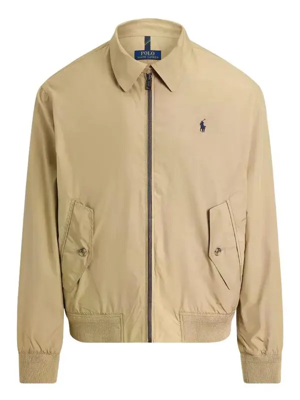 Polo Ralph Lauren Packable Logo-embroidered Jacket - Neutrals