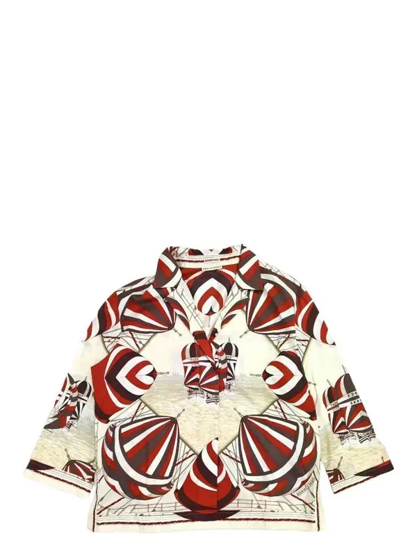 Hermès Spinnakers Shirt Blouse - Red