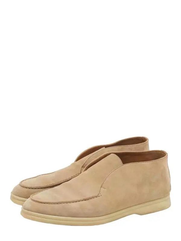Loro Piana Open Walk Ankle Desert Boots - Neutrals