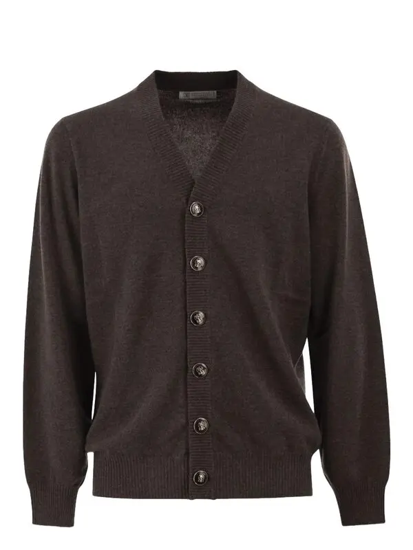 Brunello Cucinelli Cashmere Cardigan - Multicolor