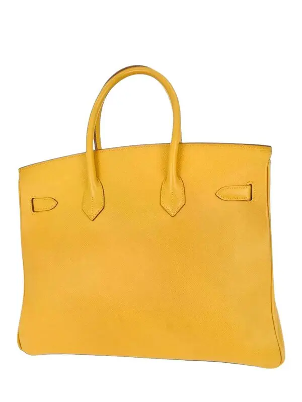 Hermès 2000s 35 Birkin Handbag - Yellow