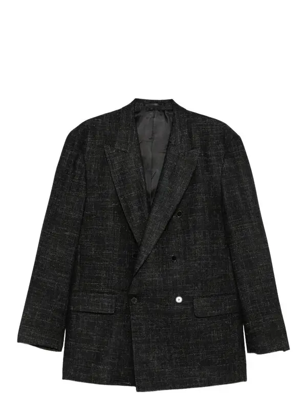 Karl Lagerfeld Soul Double-breasted Blazer - Black