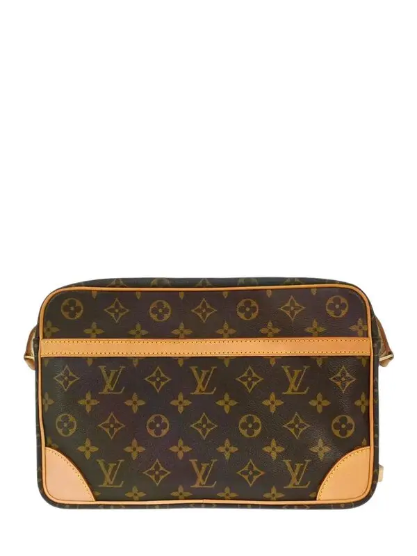 LOUIS VUITTON Monogram Trocadero 30 Crossbody Bag - Brown