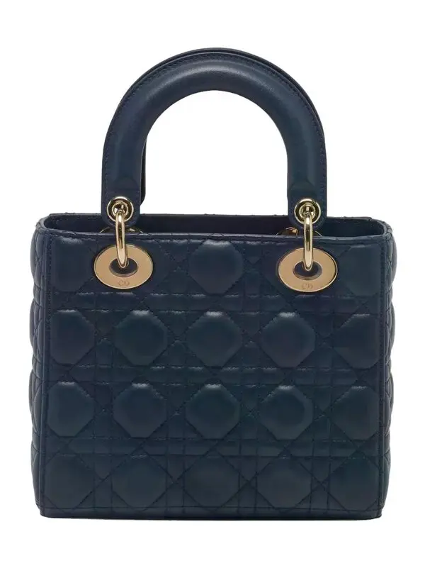 Dior 2025 Small Lady My Abc Tote Bag - Blue