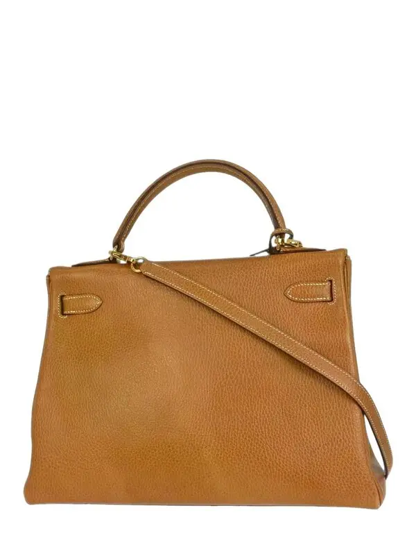 Hermès 1994 32 Kelly Retourne Tote Bag - Brown