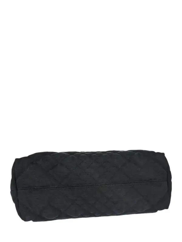 Fendi Zucca Quilted Shoulder Bag - Black