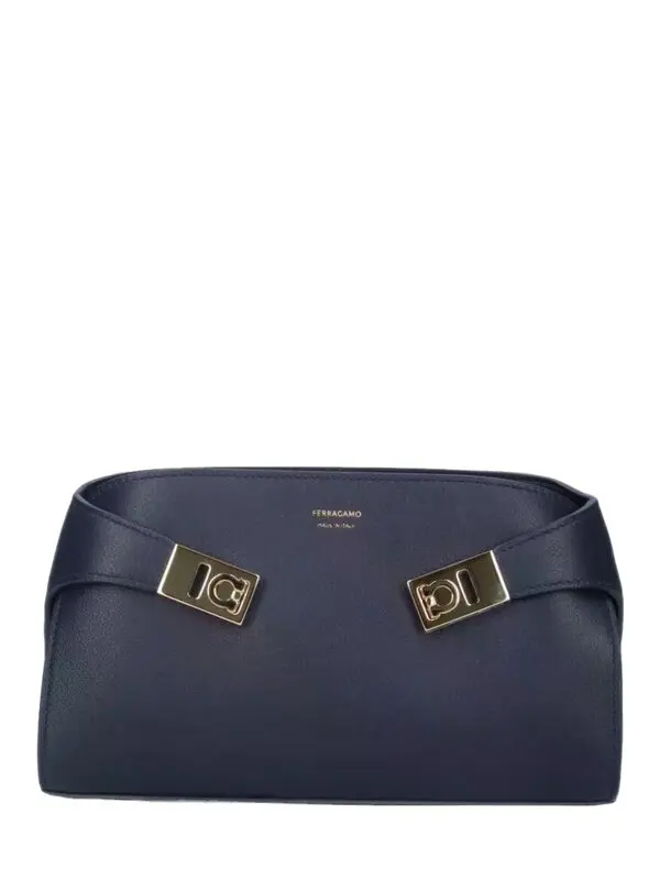 FERRAGAMO Hug Mini Crossbody Bag - Blue